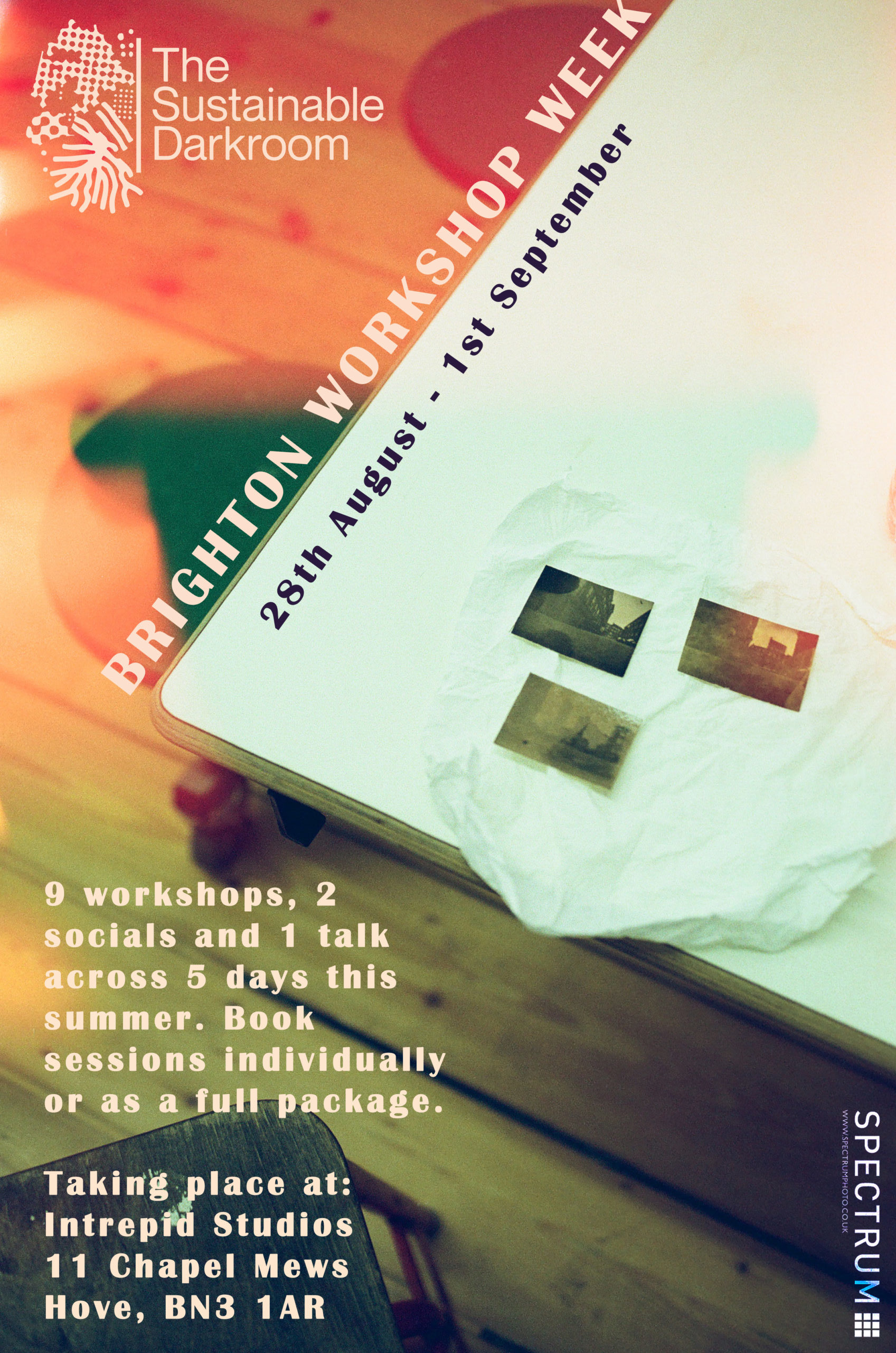 The Sustainable Darkroom: Brighton Workshop Week - Spectrum